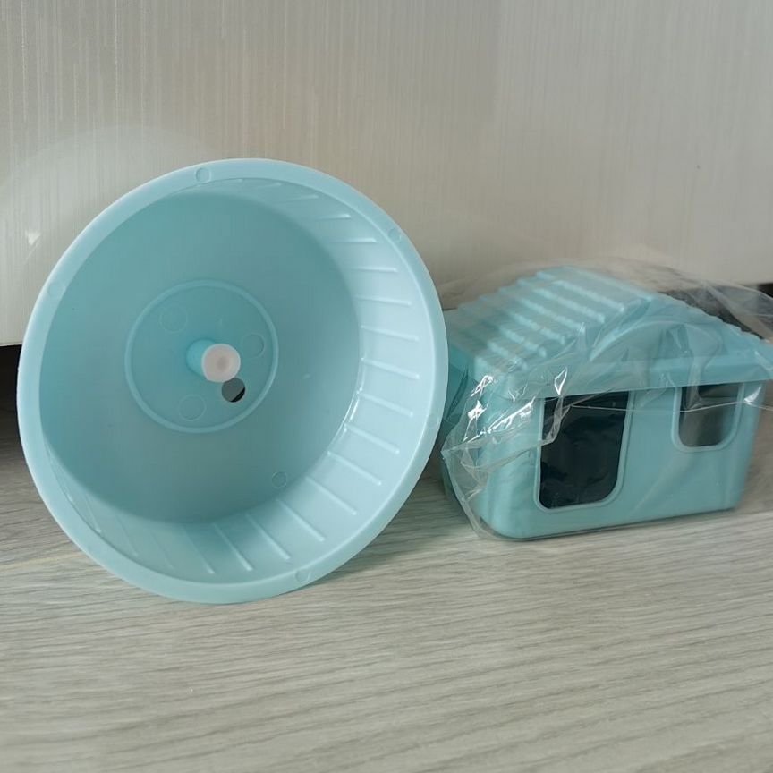 Колесо и домик для грызунов