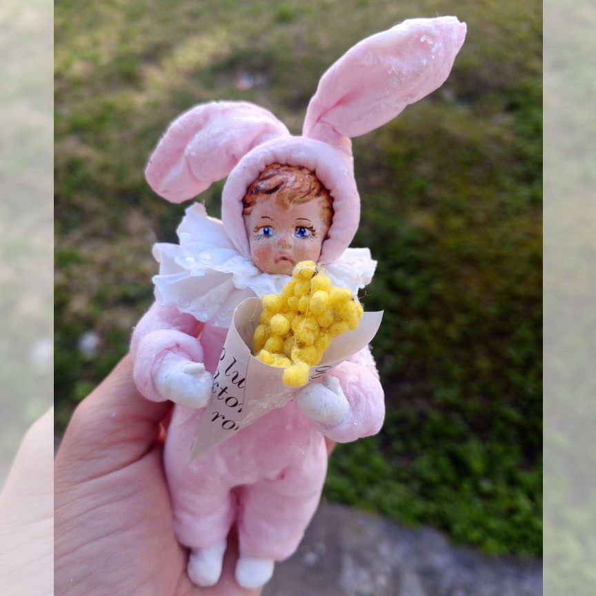 Ватная игрушка