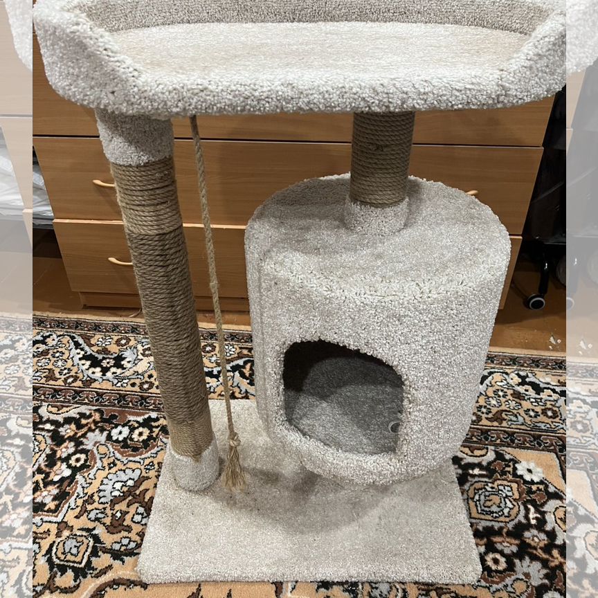 Когтеточка домик для кошки