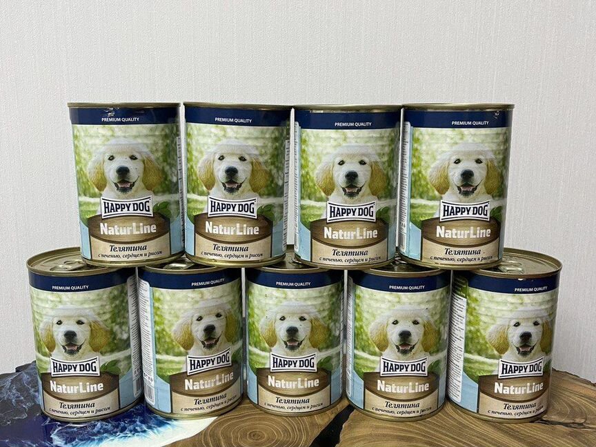 Консервы для щенков Happy Dog NatureLine