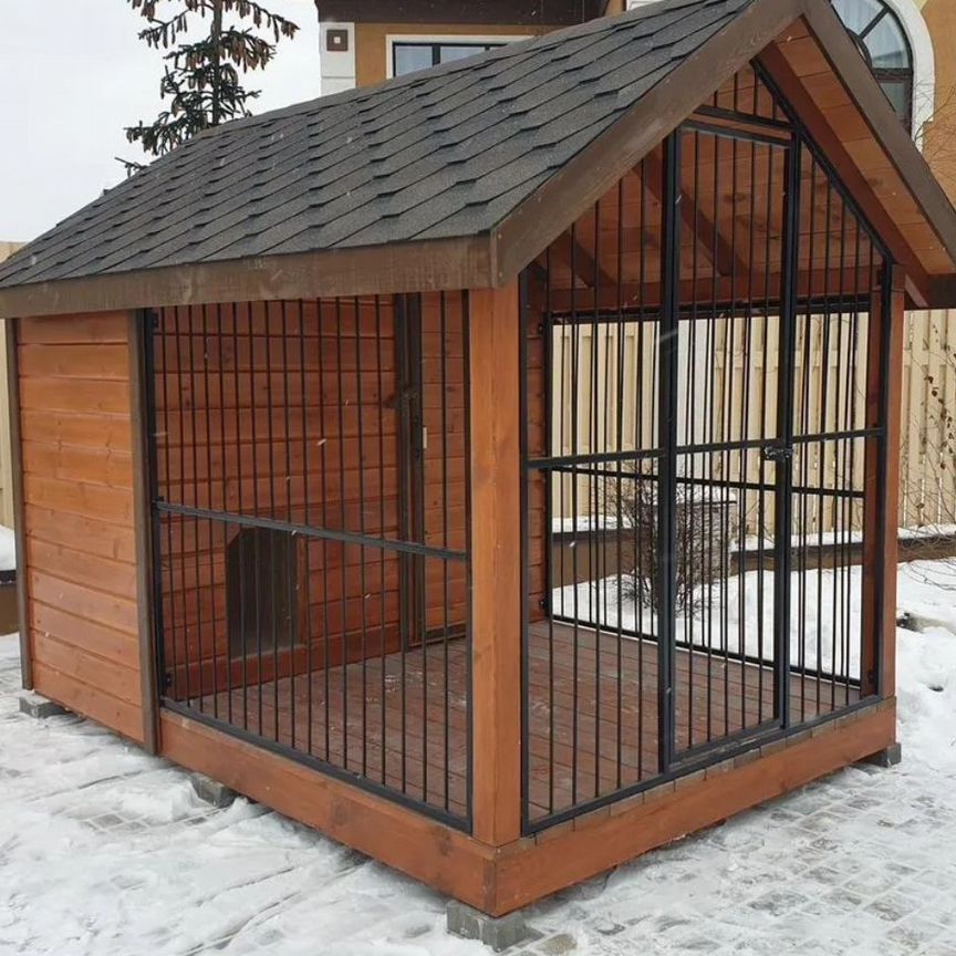 Будка, вольер для собаки