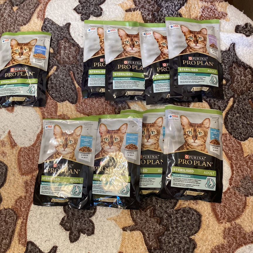 Влажный корм для кошек pro plan