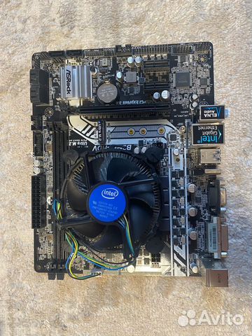 Материнская плата - ASRock B250M-HDV купить в Москве | Электроника | Авито