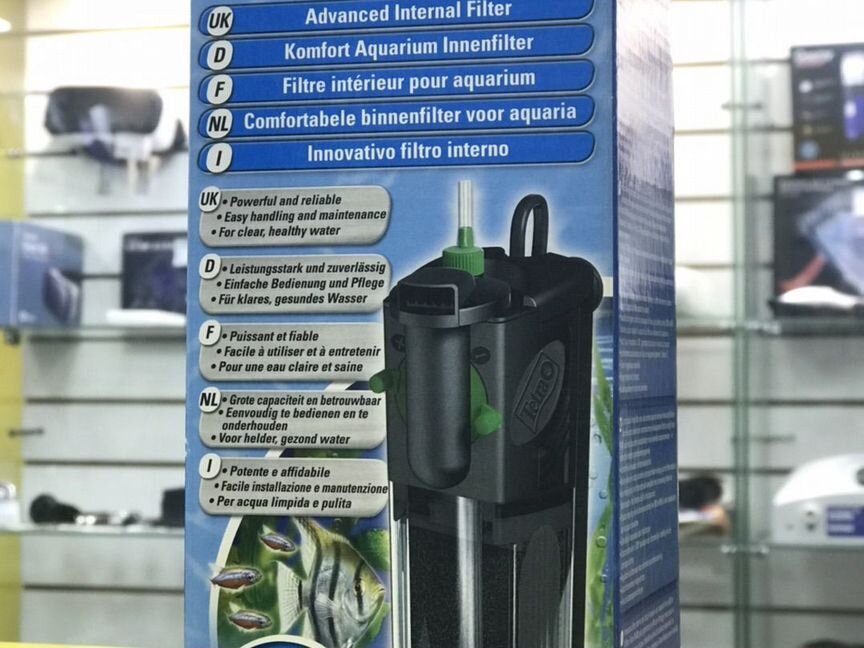Новый фильтр для воды tetra in 400 plus (зяб)