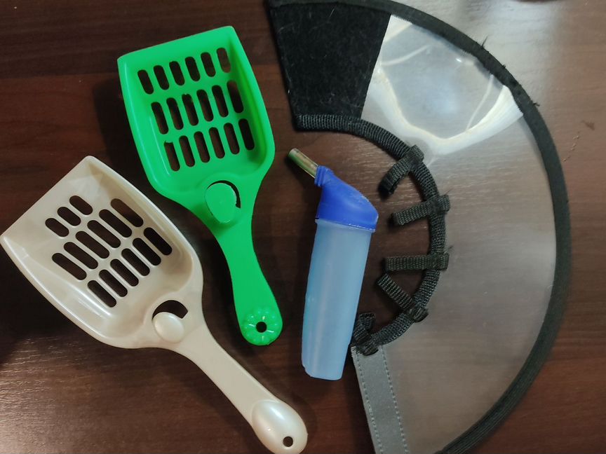 Воротник для животных, совки, поилка