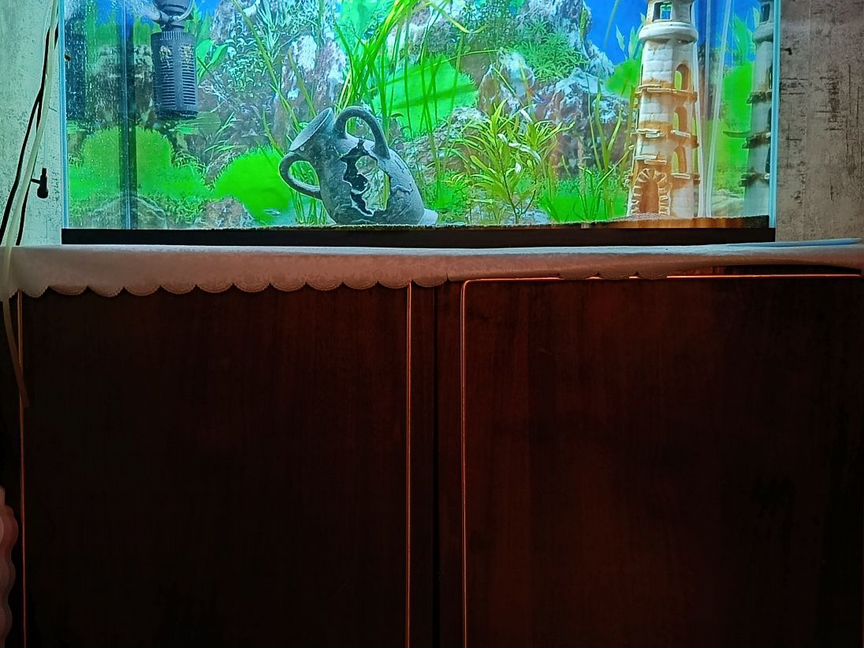 Аквариум с тумбой 100 литров