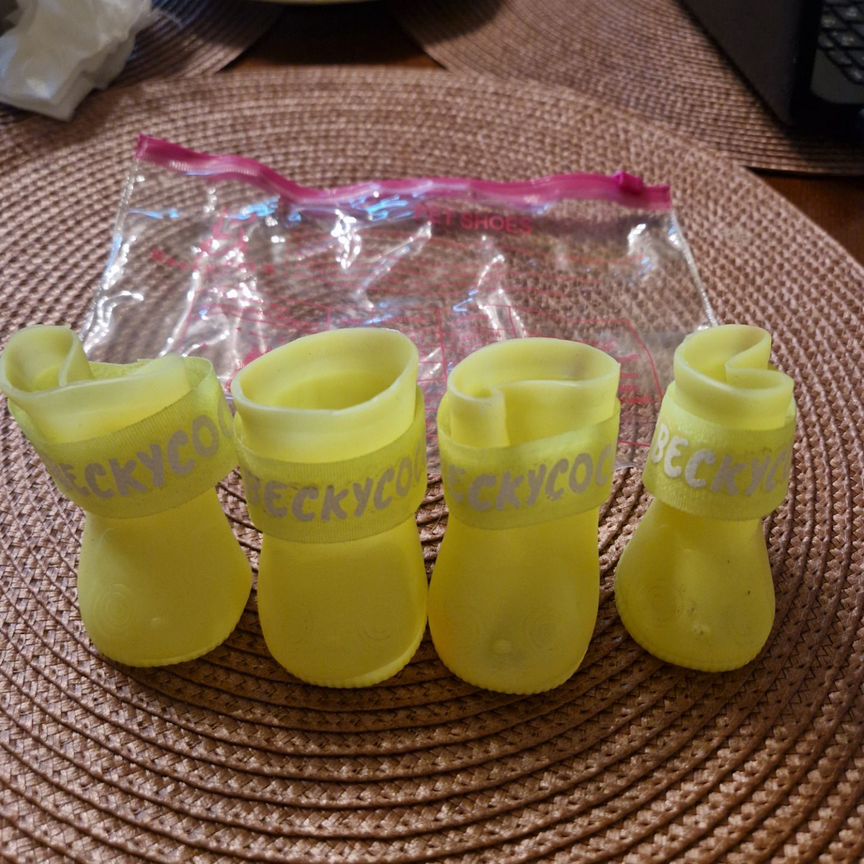 Сапожки резиновые