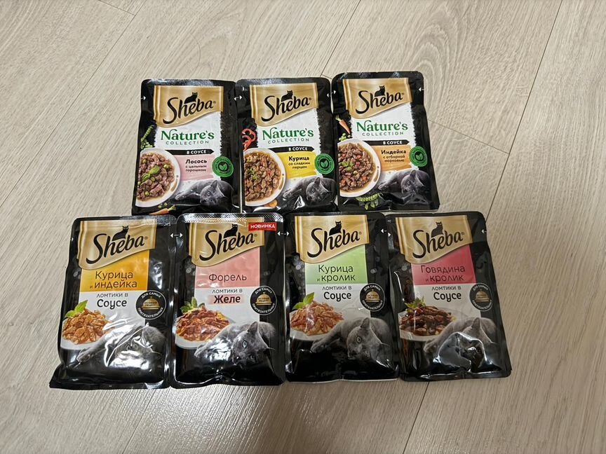 Влажный корм для кошек Sheba