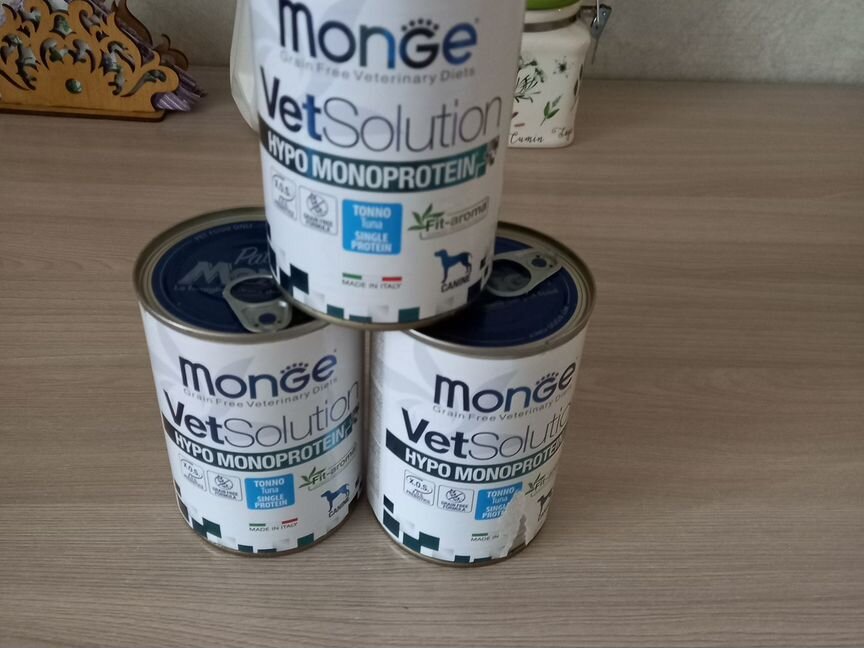 Монж (Влажный корм для собак с тунцом, паштет)