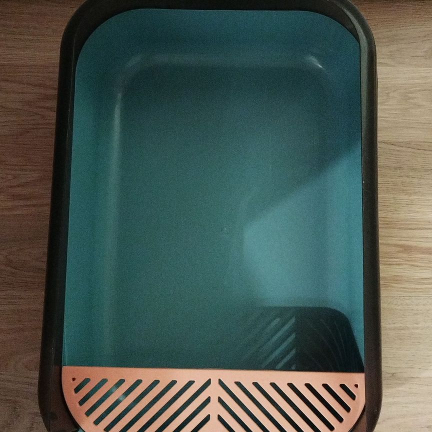 Кошачий лоток большой с высоким и бортиками