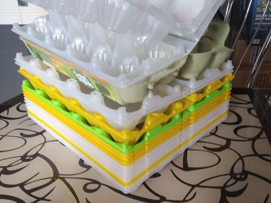 Упаковки для куриных яиц