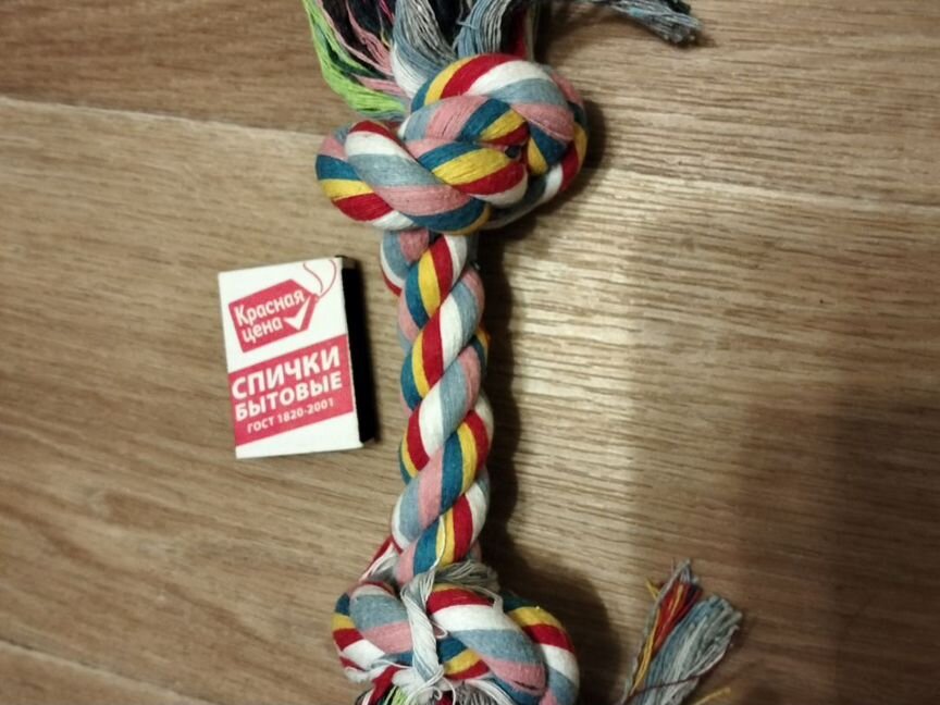 Косточка игрушка для средней и большой собачки