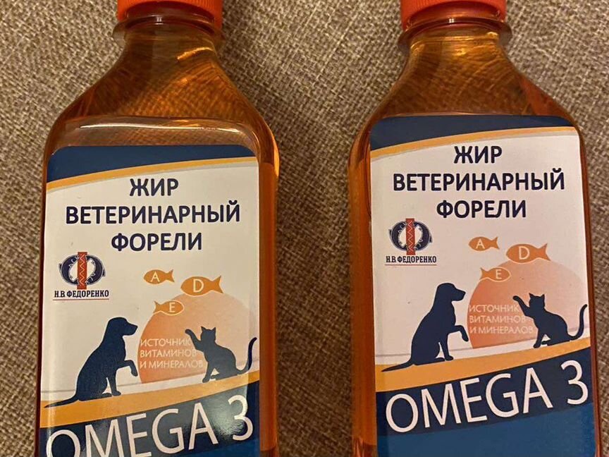 Жир форели ветеринарный 250мл