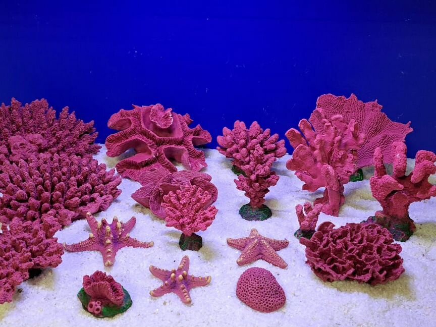 Керамические декорации для аквариума, кораллы