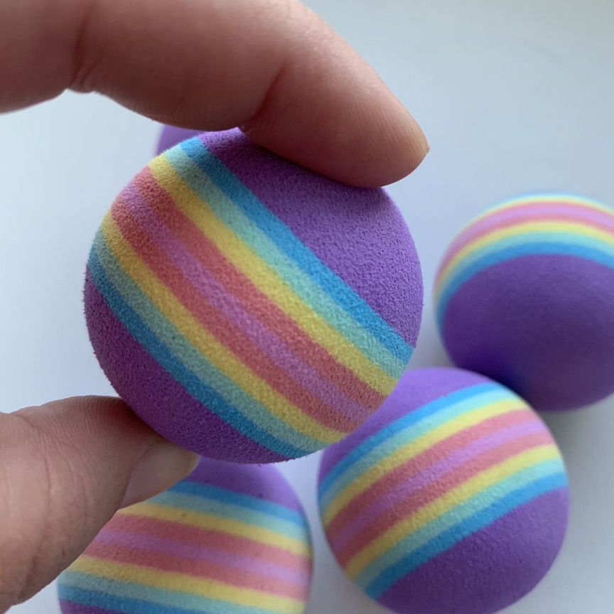 Мячики 5 шт для кошек и собак мелких пород