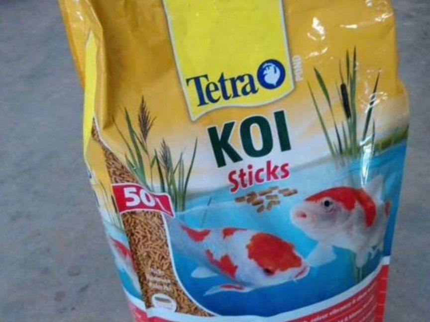 Корм для прудовой рыбы