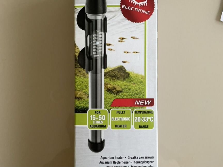 Нагреватель для аквариума Aquael новый