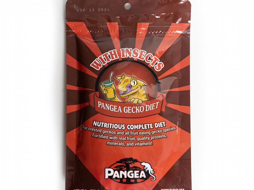 Pangea Gecko Diet with Insects (Красная), 226 г