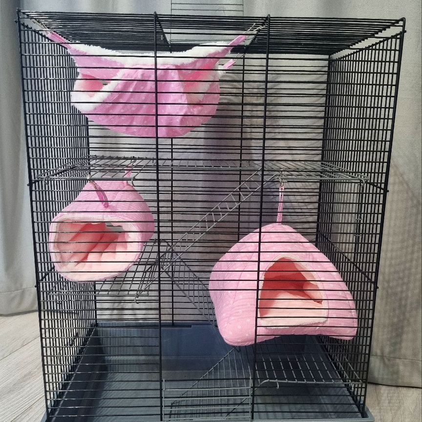 Клетки для грызунов и гамаки