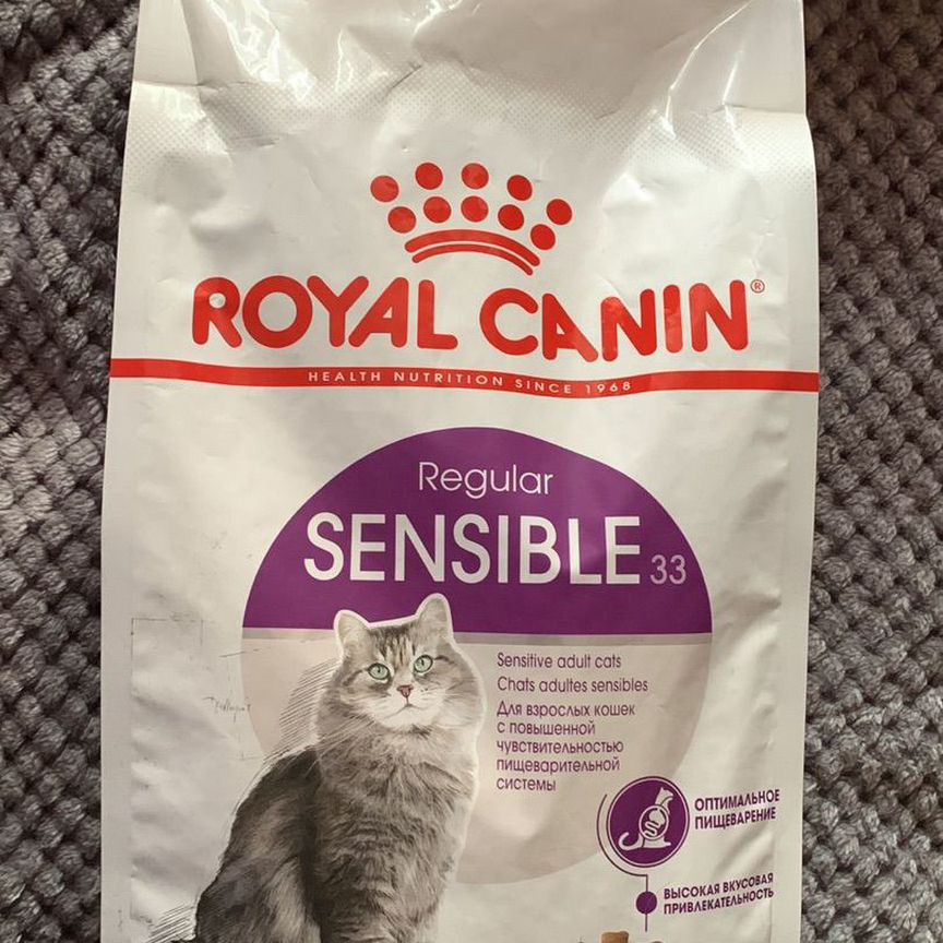 Корм для кошек royal canin sensible