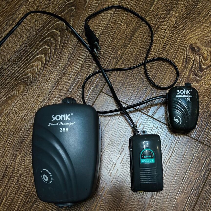 Компрессор для аквариума 3 шт