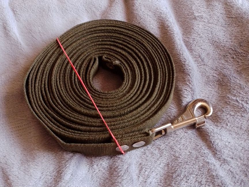 Поводок брезентовый 7м