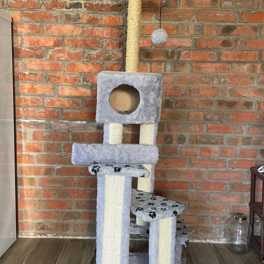 Когтеточка домик для кошки