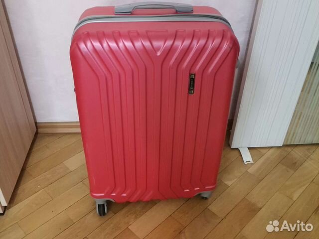 Чемодан пластик бу купить в Москве | Личные вещи | Авито