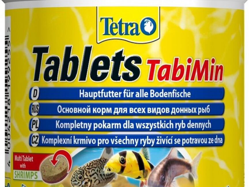 Tetra (корма) корм для донных рыб, в таблетках
