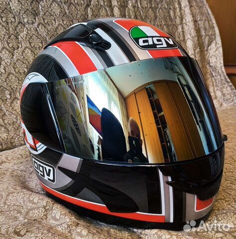 Мотоциклетный шлем agv gp-1 купить в Москве | Авито