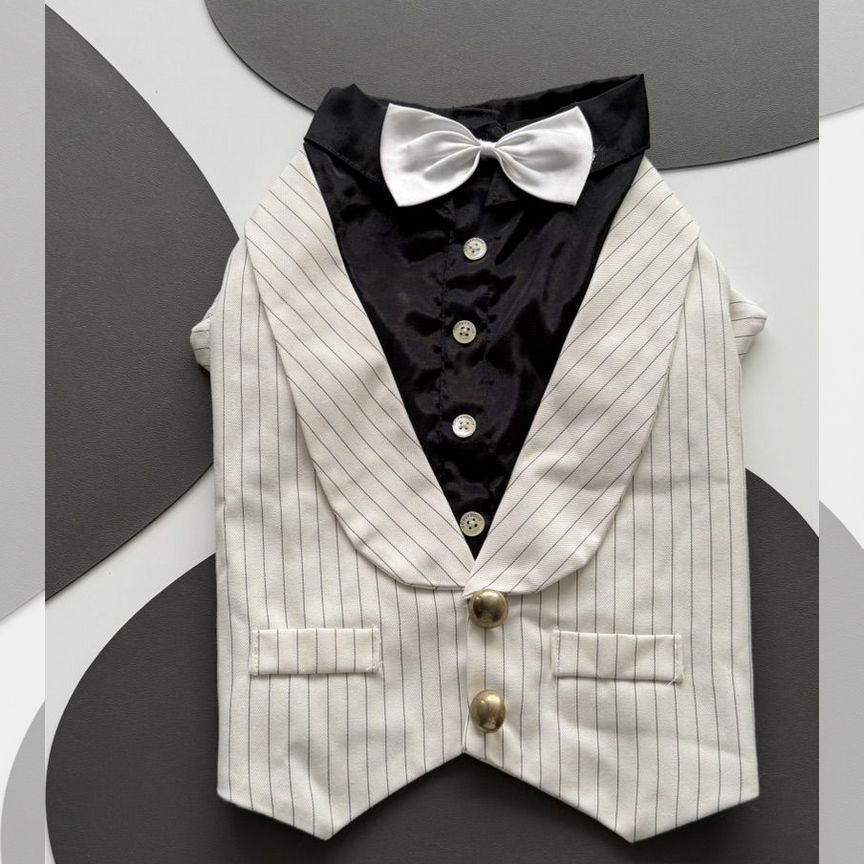 Смокинг для собак мелких пород