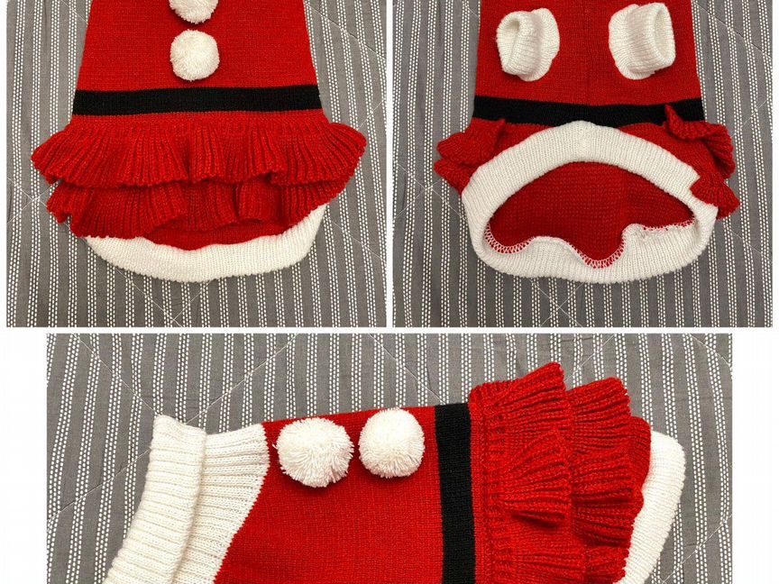 Новогоднее платье для собак H&m