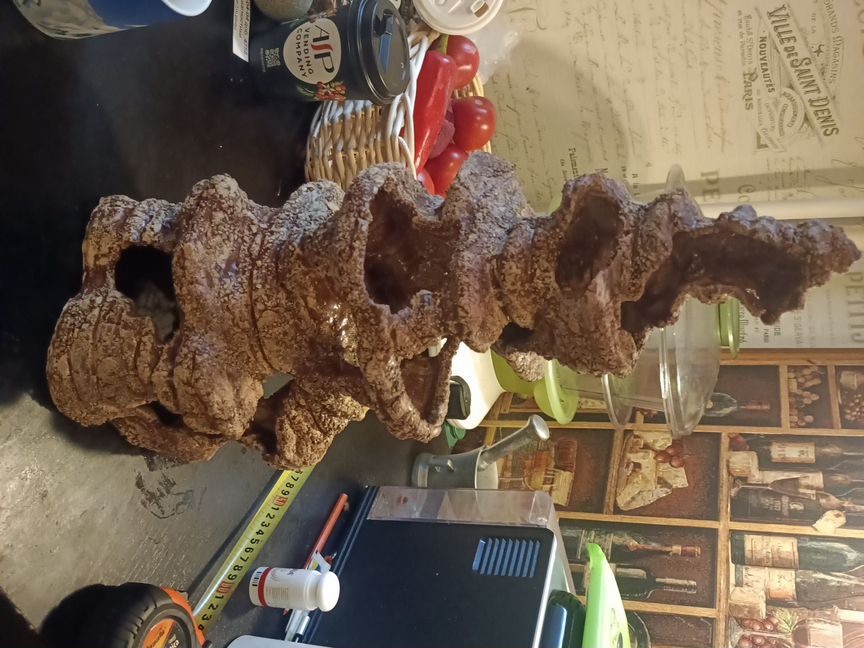 Грот-Домик для рыб или черепах, и грунт в аквариум