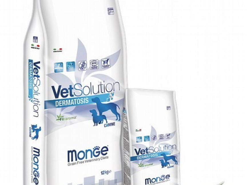 Корм лечеб для собак Монж/Monge vetsolution 12кг