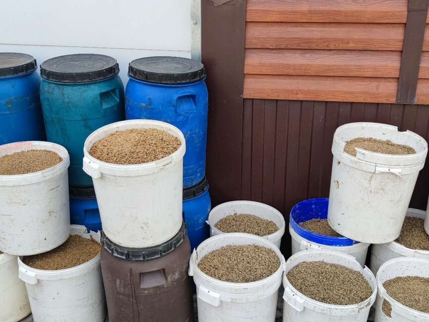 Пивная дробина на корм скота