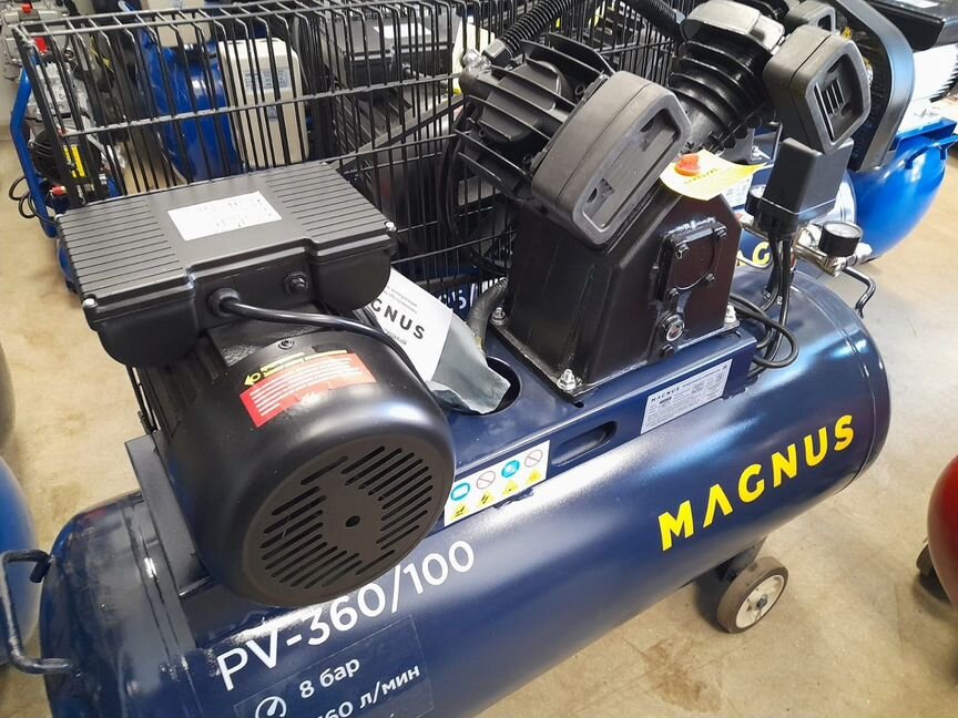 Компрессор воздушный(чугун) Magnus 2.2кВт360/100
