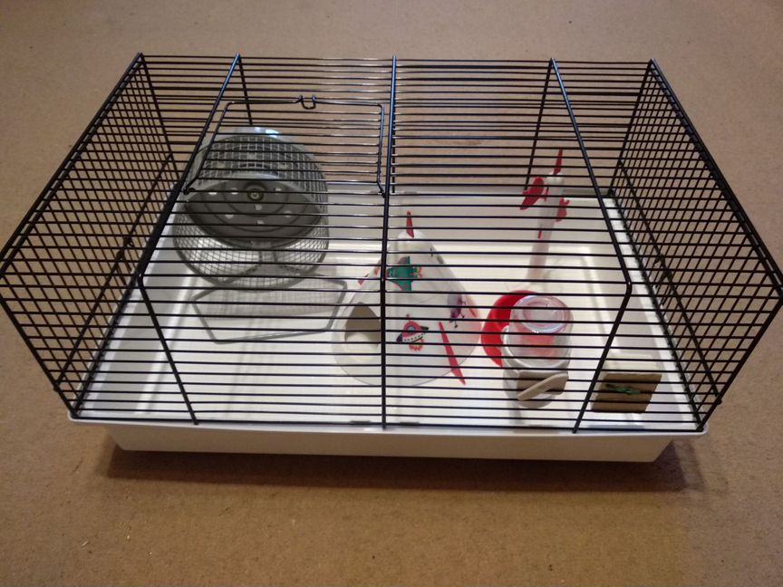 Клетка для хомячка, комплект