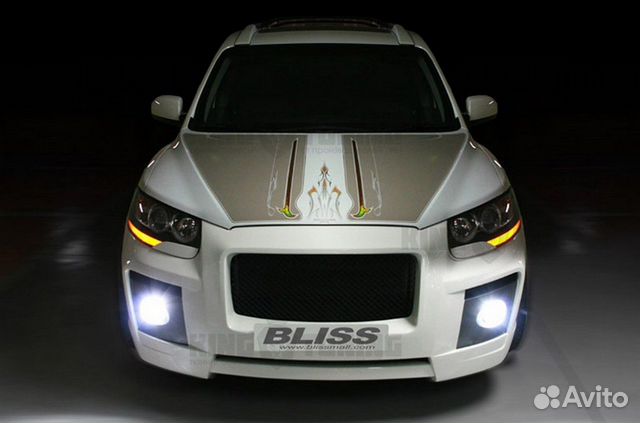 Передний бампер Bliss Razor Hyundai Santa Fe 2 06 купить в Заречье по ...