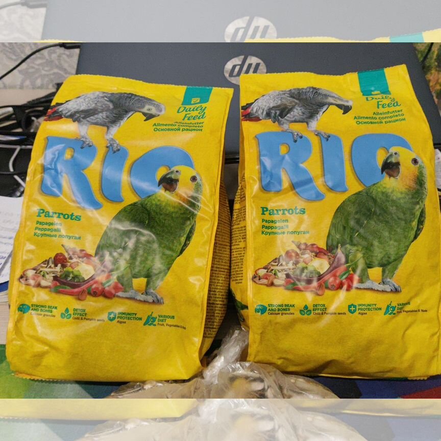 Корм RIO для крупных попугаев