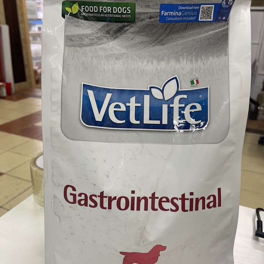 Farmina VetLife Gastrointestinal 2kg для собак