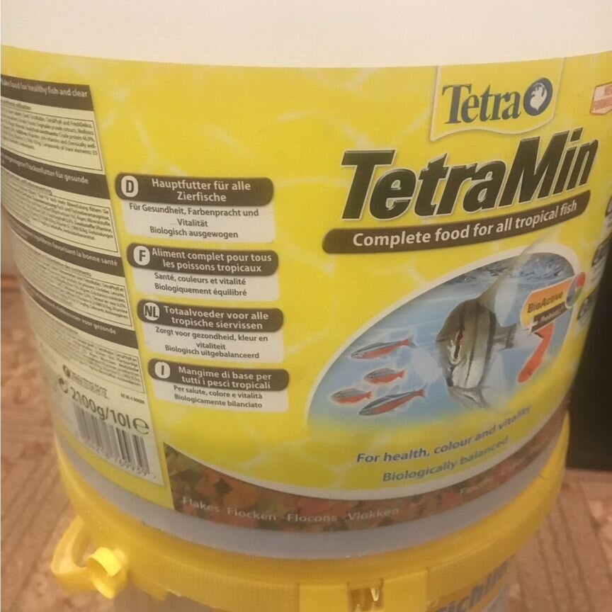 Корм для рыб хлопья Тетра мин