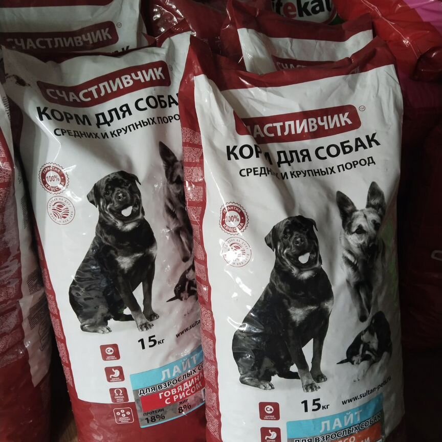 Корм Счастливчик