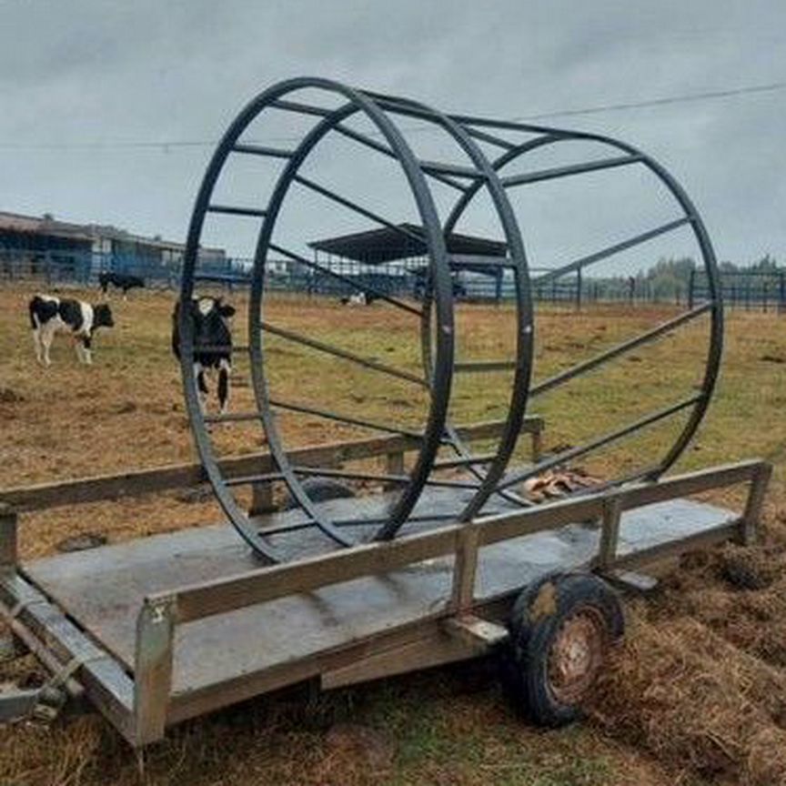 Изготовление кормушек для коров