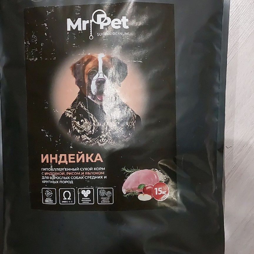 Корм Mr. Pet 15кг