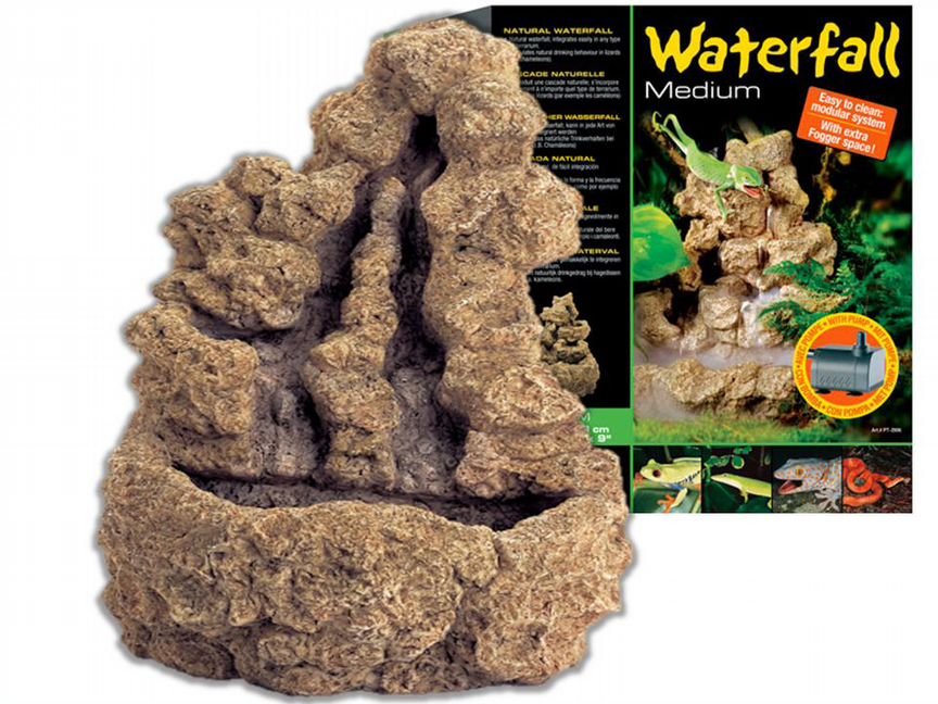 EXO terra PT2912 natural waterfall medium Водопад