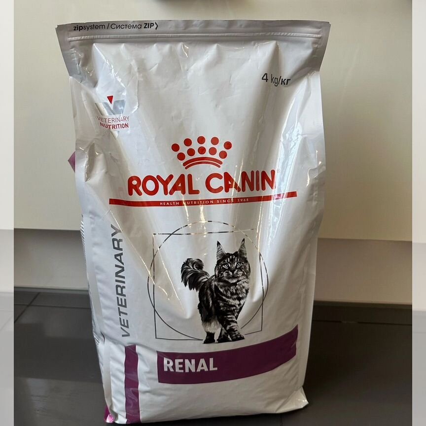 Сухой корм для кошек Royal Canin Renal 4 кг