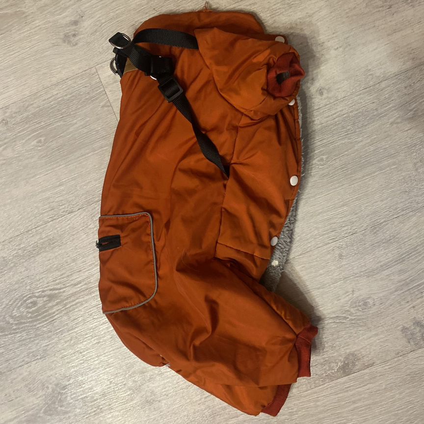 Утепленный комбинезон для собак