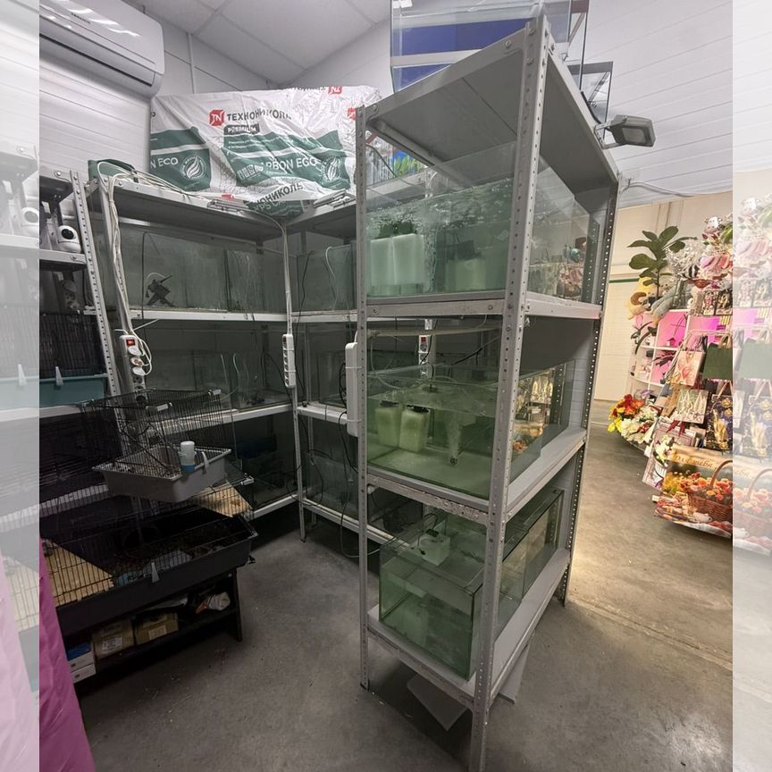 Аквариумы со всем необходимым