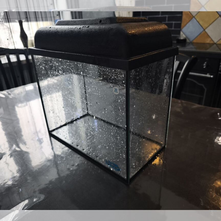 Аквариум 20 литров с крышкой