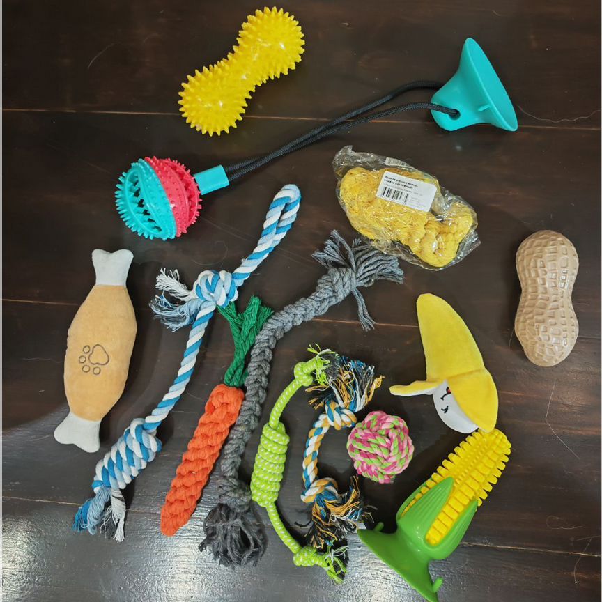 Игрушки для собак мелких пород, новые